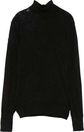 Ermanno Scervino Rollkragenpullover - Schwarz