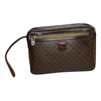 Celine Pre-owned Cuir sacs-celine - Femme - Pre-owned - Brun - Taille: ONE Size