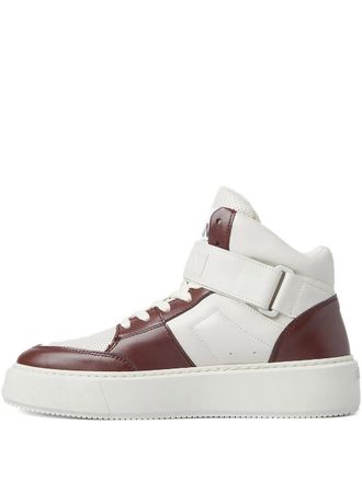 Ganni baskets montantes Sporty Cupsole - Blanc