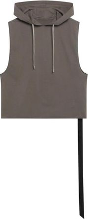 Rick Owens Homme, Sweatshirts et sweats &agrave; capuche, Gris, Taille: M Tunique &agrave; Capuche