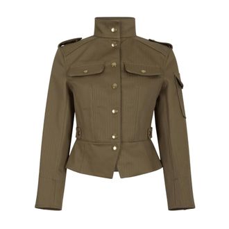 Alexander McQueen Damen, Jacken, Braun, 2XSGr&ouml;&szlig;e