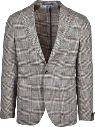 Sartoria Latorre Homme, Costumes, Beige, Taille: M Giacca sfiancata