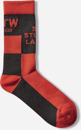 Vans S.R. STUDIO. LA. CA. Socks High Risk Red