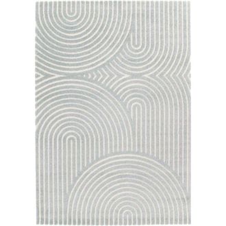 BOBOCHIC Bobochic - Tapis poils ras herve motif abstrait 200x290 Bicolore