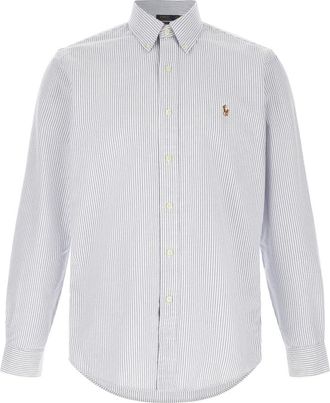 Polo Ralph Lauren Homme, Chemises, Multicolore, Taille: 2XL Chemise Oxford &agrave; rayures
