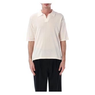 Roberto Collina Over Polo - - Tops - Herren - Beige - M