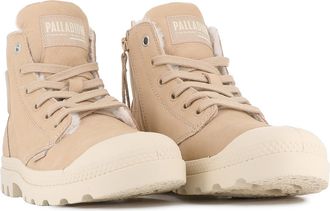 Palladium Damen Pampa Hi Zip Wl Stiefelette, Warmer Sand, 43 EU
