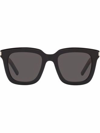 Saint Laurent Eyewear lunettes de soleil &agrave; monture carr&eacute;e - Noir