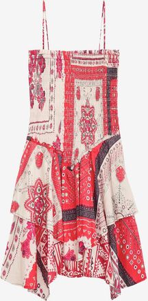 Isabel Marant Robe Anka - Femme - Rouge Et &Eacute;cru - Taille 34 - Marant &Eacute;toile