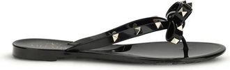 Valentino Garavani Femme, Chaussures, Noir, Taille: 39 EU PM Thong Rockstud Sandal