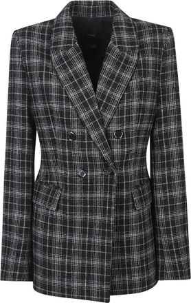 Pinko Pinko, Femme, Vestes, Gris, Taille: 40 FR Ginevra Jacket