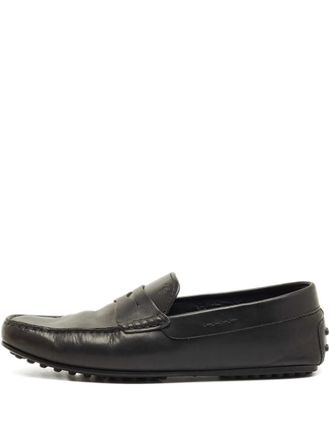 Tod's mocassins en cuir - Noir