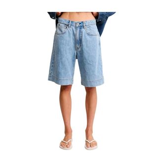 Denimist Femme, Shorts, Bleu, Taille: W28 Keaton Relaxed Short