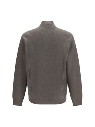 Brunello Cucinelli Double Cashmere Cardigan - Gray