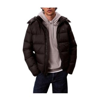 Calvin Klein Gepolsterte Jacke mit Rei&szlig;verschluss - - Jackets - Herren - Schwarzk - L