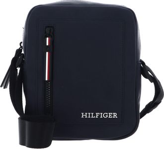 Tommy Hilfiger Herren TH Pique MINI AM0AM11794 Reporter-Tasche, Blau (Space Blue)