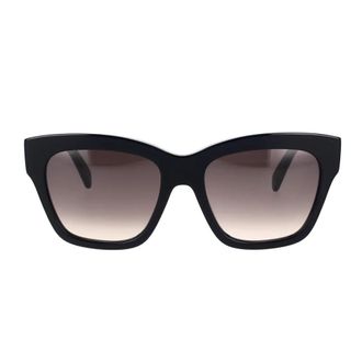 Celine Quadratische Sonnenbrille mit braunen Gl&auml;sern - - Accessories - Damen - Schwarzk - ONE SIZE