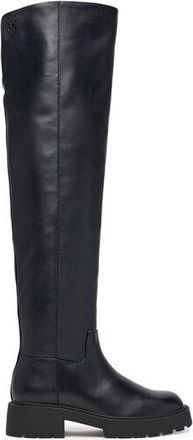 Calvin Klein Overknees Chunky Otk Boot Nappa HW0HW03184 Schwarz