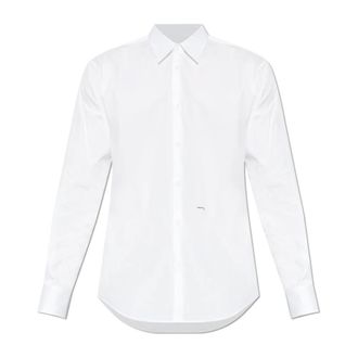 Dsquared2 Logo Shirt - - Shirts - Herren - Wei&szlig; - XS