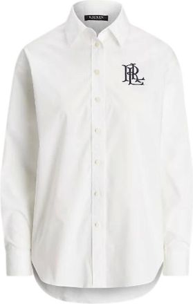 Ralph Lauren Femme, Blouses et Chemises, Blanc, Taille: 36 FR Kotta Chemise &agrave; Manches Longues Boutonn&eacute;e sur le Devant