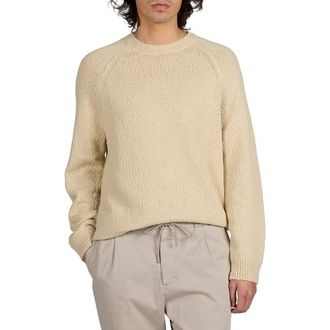 Closed Pull textur&eacute; col rond en coton