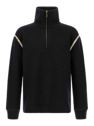 Maison Margiela Pull Col Rond - Bleu