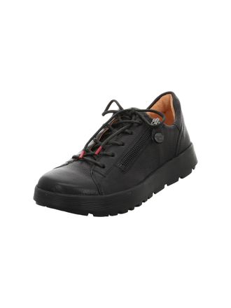 Think Think COMODA Damen chromfrei gegerbte nachhaltige Halbschuhe, SCHWARZ 0010, 42 EU