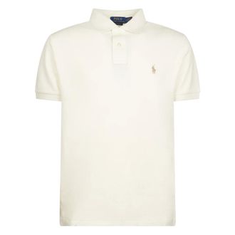 Polo Ralph Lauren Homme, Tops, Beige, Taille: XL Sskccmslm1 Short Sleeve Knit