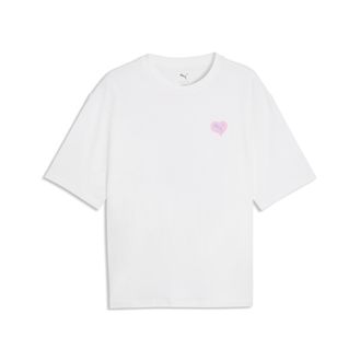 Puma Wardrobe Essentials Boxy Flower Bouquet Graphic T-Shirt Herren, Accessoires, Wei&Atilde;Y, XXL