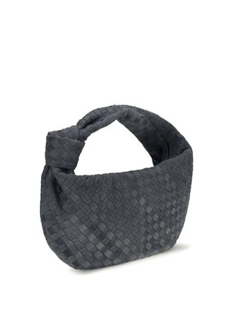 Bottega Veneta Womens Shoulder Bag Jodie Cloudy Indigo Lambskin