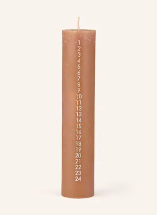 Broste Copenhagen Broste Copenhagen Adventskerze Rustic braun