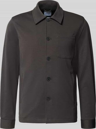Lindbergh Slim Fit Hemdjacke mit Viskose-Anteil