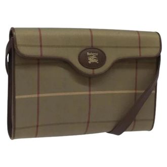 Burberry Pre-owned Canvas Schultertasche - - Pre-owned - Damen - Beige - ONE SIZE