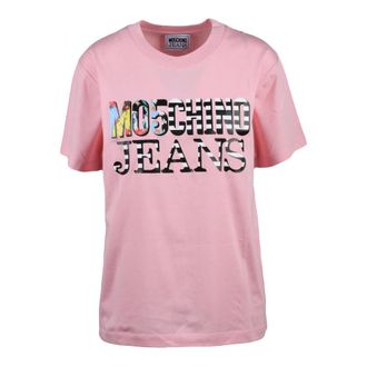 Moschino Femme, Tops, Rose, Taille: 38 FR T-shirt
