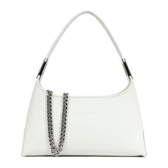 Lancaster Femme, Sacs, Blanc, Taille: ONE Size Suave Ace Small Zipped Handbag