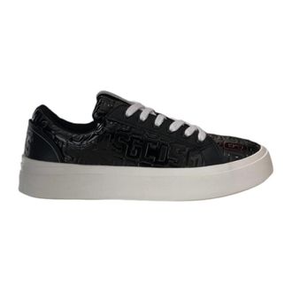 GCDS Schwarze Low-Top-Sneaker - - Shoes - Damen - Schwarzk - 37 EU
