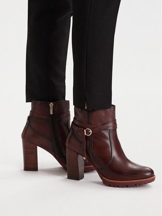 Pikolinos Stiefeletten W7M-8806 Dunkelrot