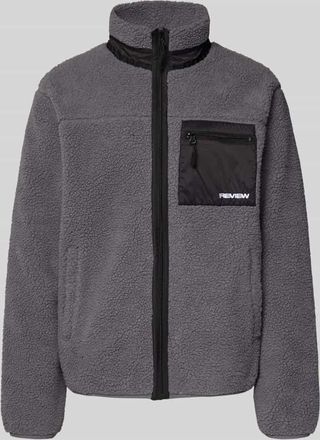 Review Teddy-Jacke mit Stehkragen