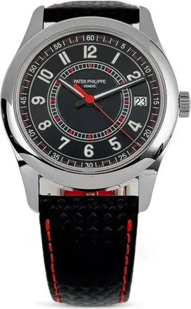 Patek Philippe 2024 Calatrava White Gold 40mm - Schwarz