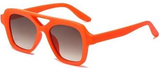 Generic Lunettes De Soleil Unisexes &Agrave; Monture Fine For Lext&eacute;rieur, Id&eacute;ales For Les Trajets Domicile-travail, Le Sport Et Vacances(Orange)