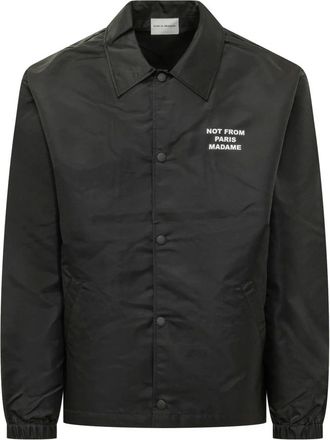 Dr&ocirc;le de Monsieur Homme, Vestes, Noir, Taille: XL Slogan Jacket