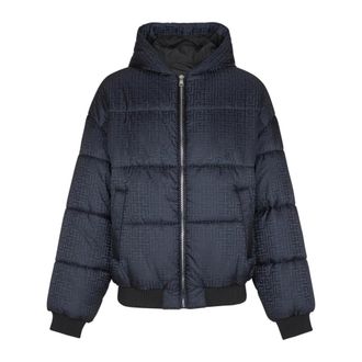 Balmain Homme, Vestes, Noir, Taille: S Veste Monogramme Rembourr&eacute;e Courte