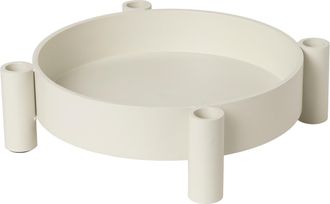 Broste Copenhagen Broste Copenhagen Kerzenständer Silke 4er Rainy Day, 32x8cm, 71178026