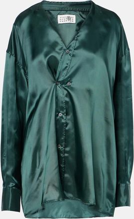 Maison Margiela Hemd aus Satin
