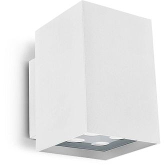 Leds - C4 Afrodita - Außen led Up & Down Wandleuchte Weiß 10cm 1690lm 3000K IP55 - Leds-c4