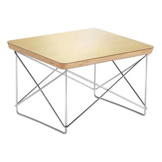 Vitra Table dappoint Occasional LTR - Pi&eacute;tement chrom&eacute; - Charles & Ray Eames Vitra