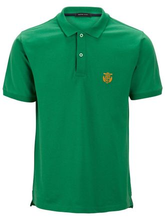 Selected SELECTED HOMME Herren T-Shirt Aro ss embroidery polo s NOOS, Gr. Medium, Grau