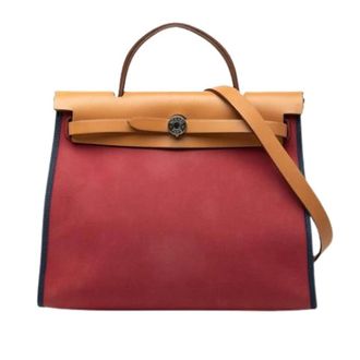 Herm&egrave;s Sac &agrave; main doccasion Sac bandouli&egrave;re - Femme - Pre-owned - Rouge - Taille: ONE Size