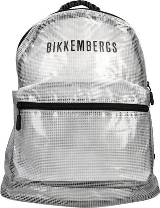 Dirk Bikkembergs Homme, Sacs, Blanc, Taille: ONE Size Sac &agrave; dos en PVC