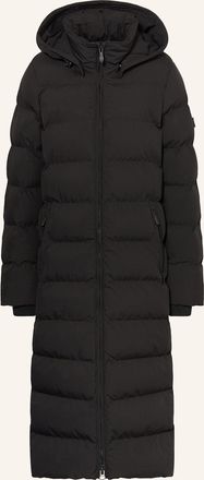 Wellensteyn Wellensteyn Steppmantel Goldmine Extra Long Mit Abnehmbarer Kapuze schwarz